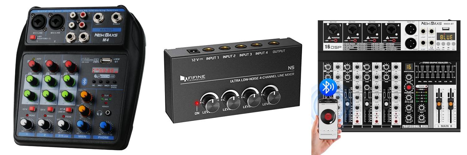 Best Four Channel Mixer - Top 5 Picks & Review
