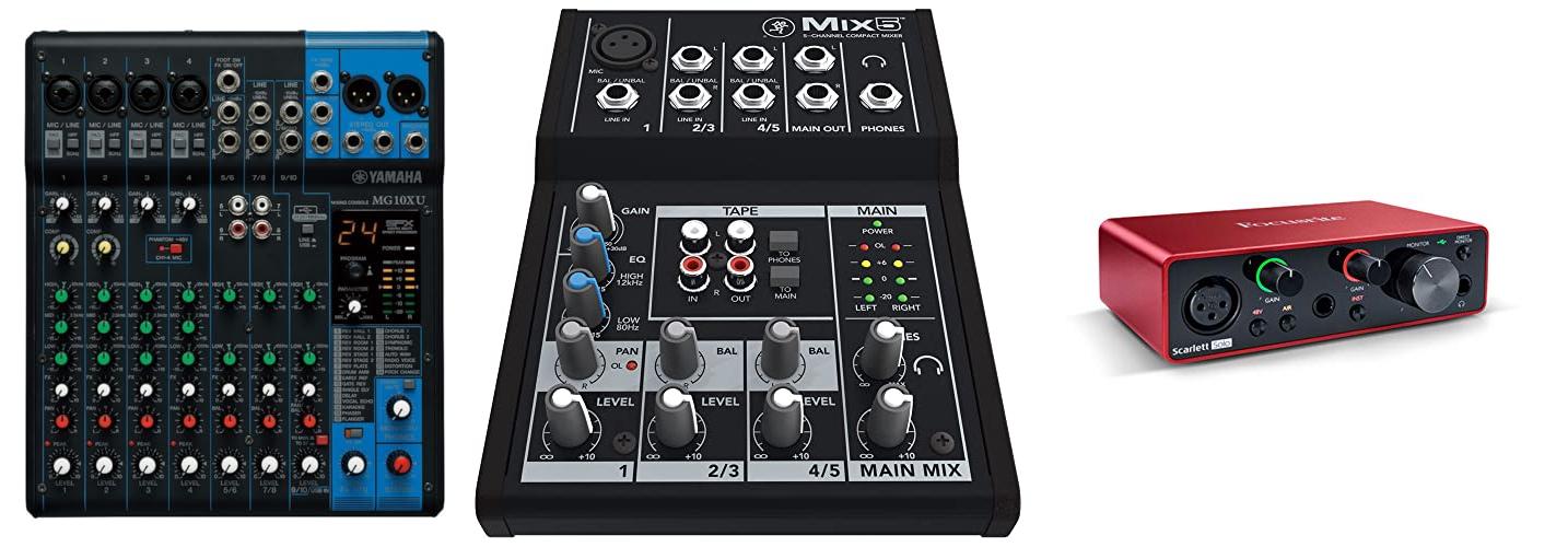 Top 5 Mixers for Home Studio: Your Gear Guide