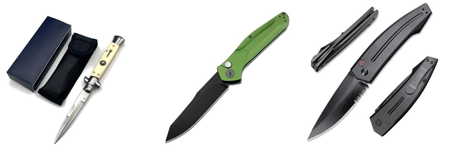 Top 5 Push Button Automatic Knives: Buy Guide