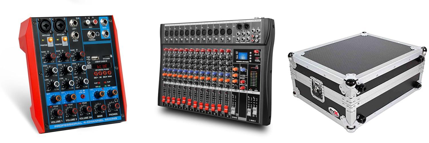 Top 5 Small Mixers For Live Performance: Your Guide
