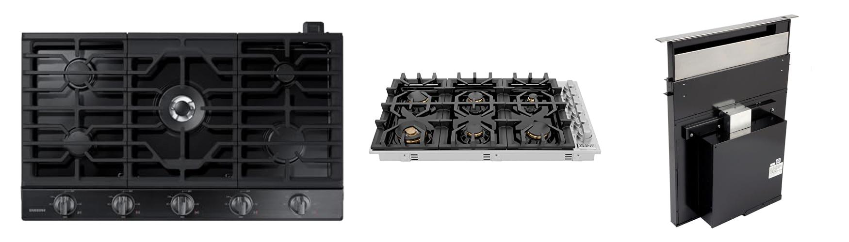 36" Gas Cooktop Downdraft: Top 5 Picks & Guide