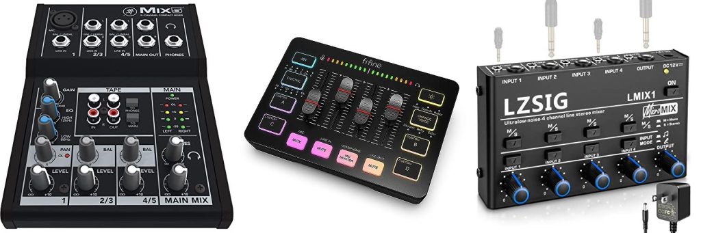 Top 5 Portable Audio Mixers: Your Buying Guide