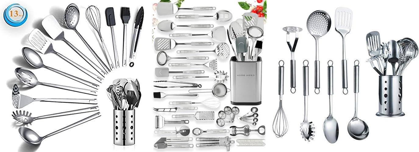 Top 5 Stainless Steel Kitchen Utensils: Buyer's Guide